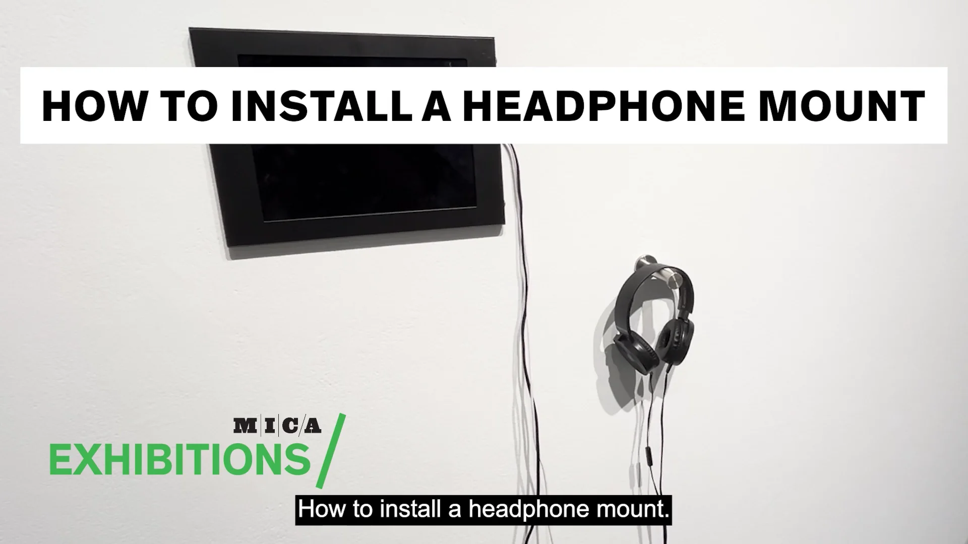 How to Install a Headphone Mount
