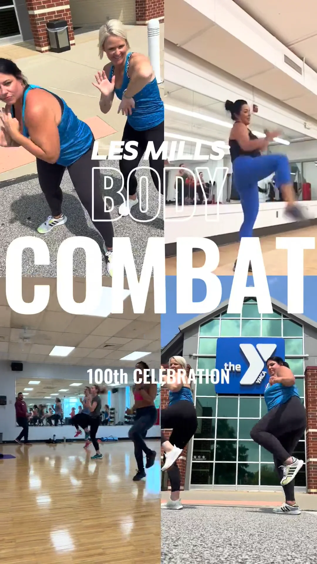 Les Mills BODYCOMBAT 100th Celebration Invite
