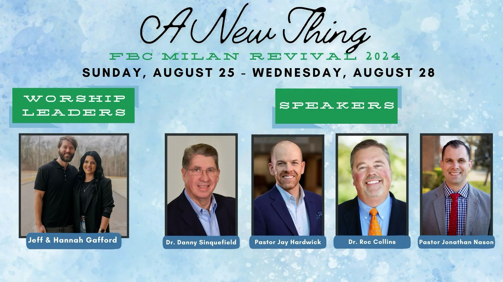 FBC Milan Revival 8-27-24 Dr Roc Collins