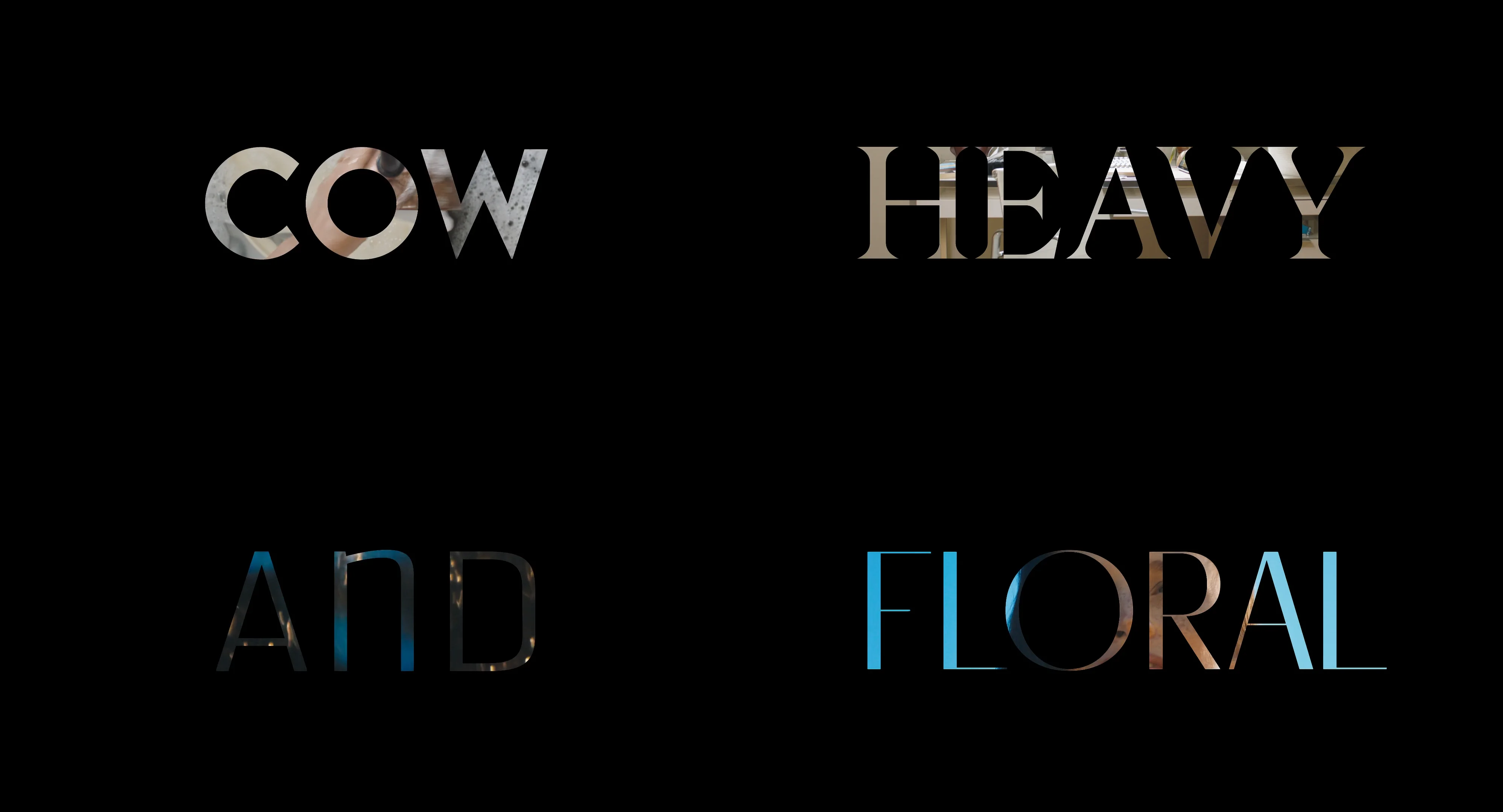 COW HEAVY AND FLORAL Official Trailer