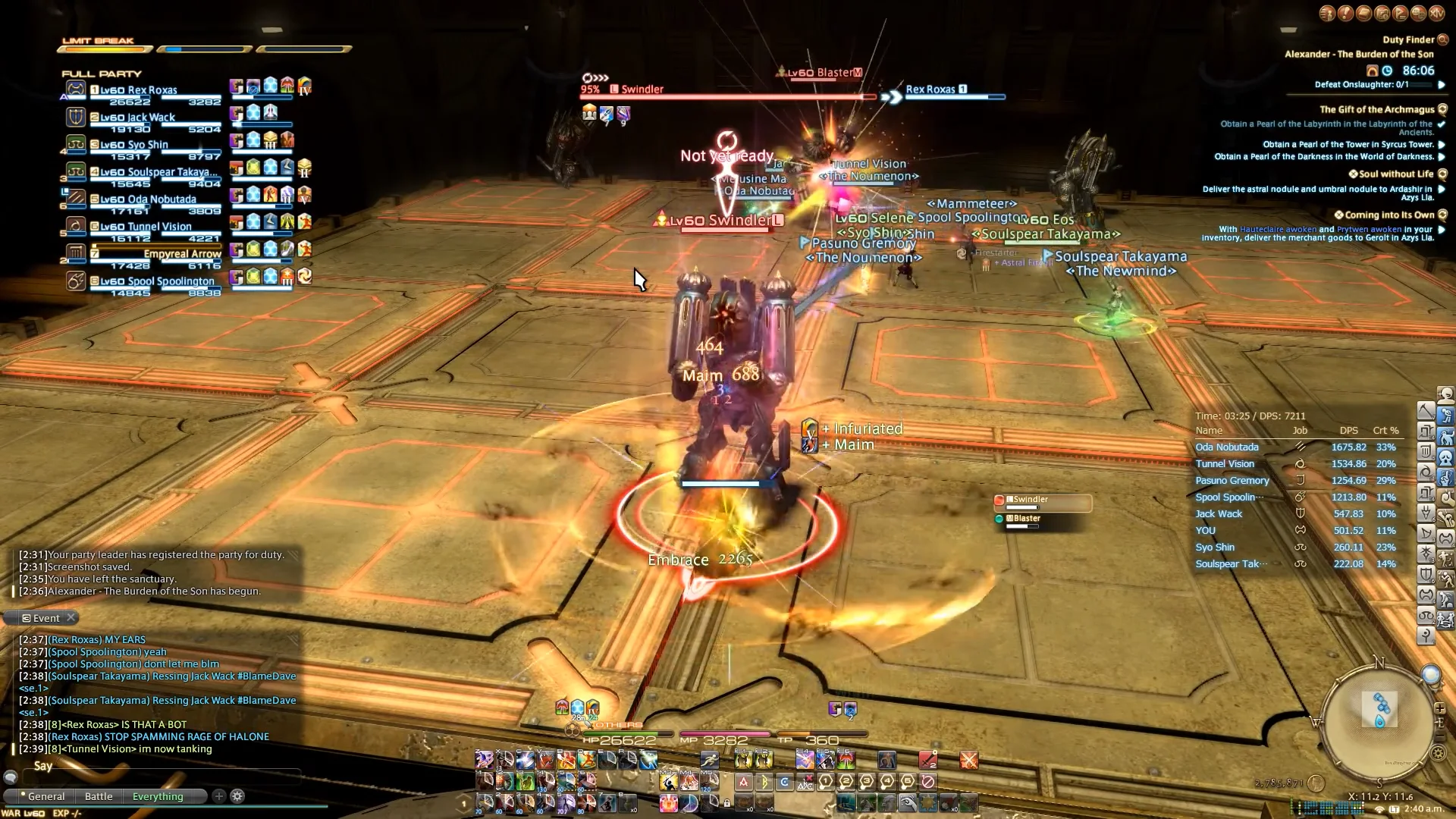 Jack missed Rage of Halone (Reupload)