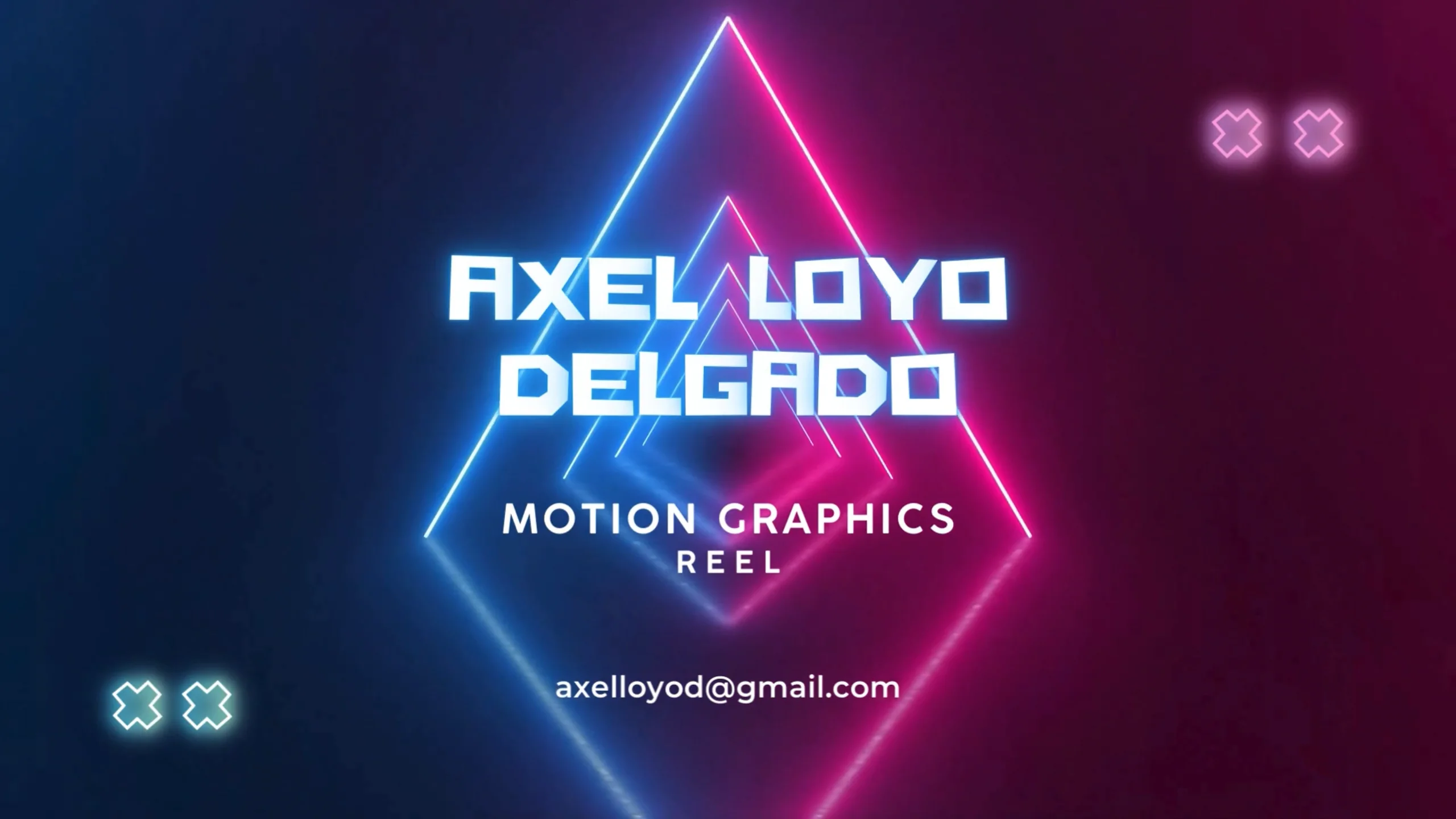 MOTION GRAPHICS REEL - AXEL LOYO