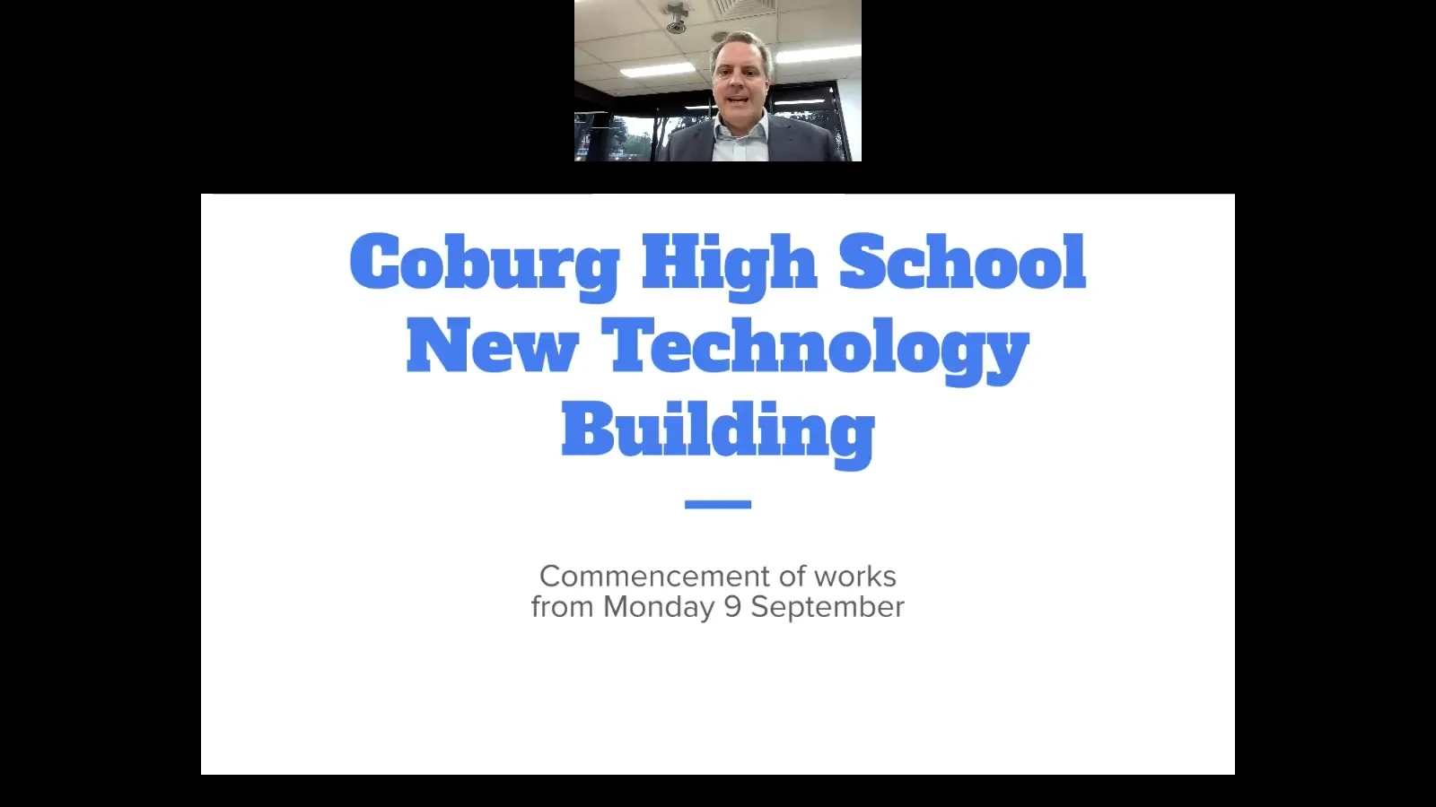 CHS Tech Building Commencement of works