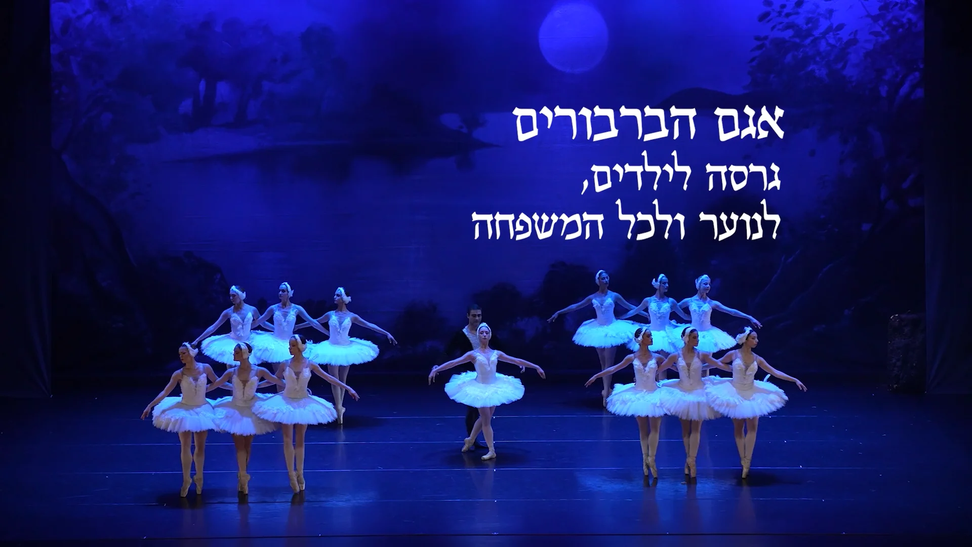 Israel Ballet - SWAN LAKE TRAILER הבלט הישראלי - אגם הברבורים