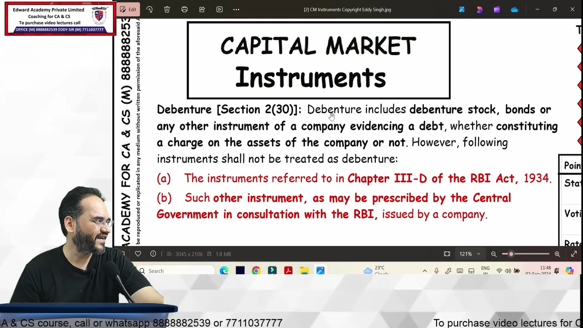 CS Exe CMSL Chap 1 Capital Market S1
