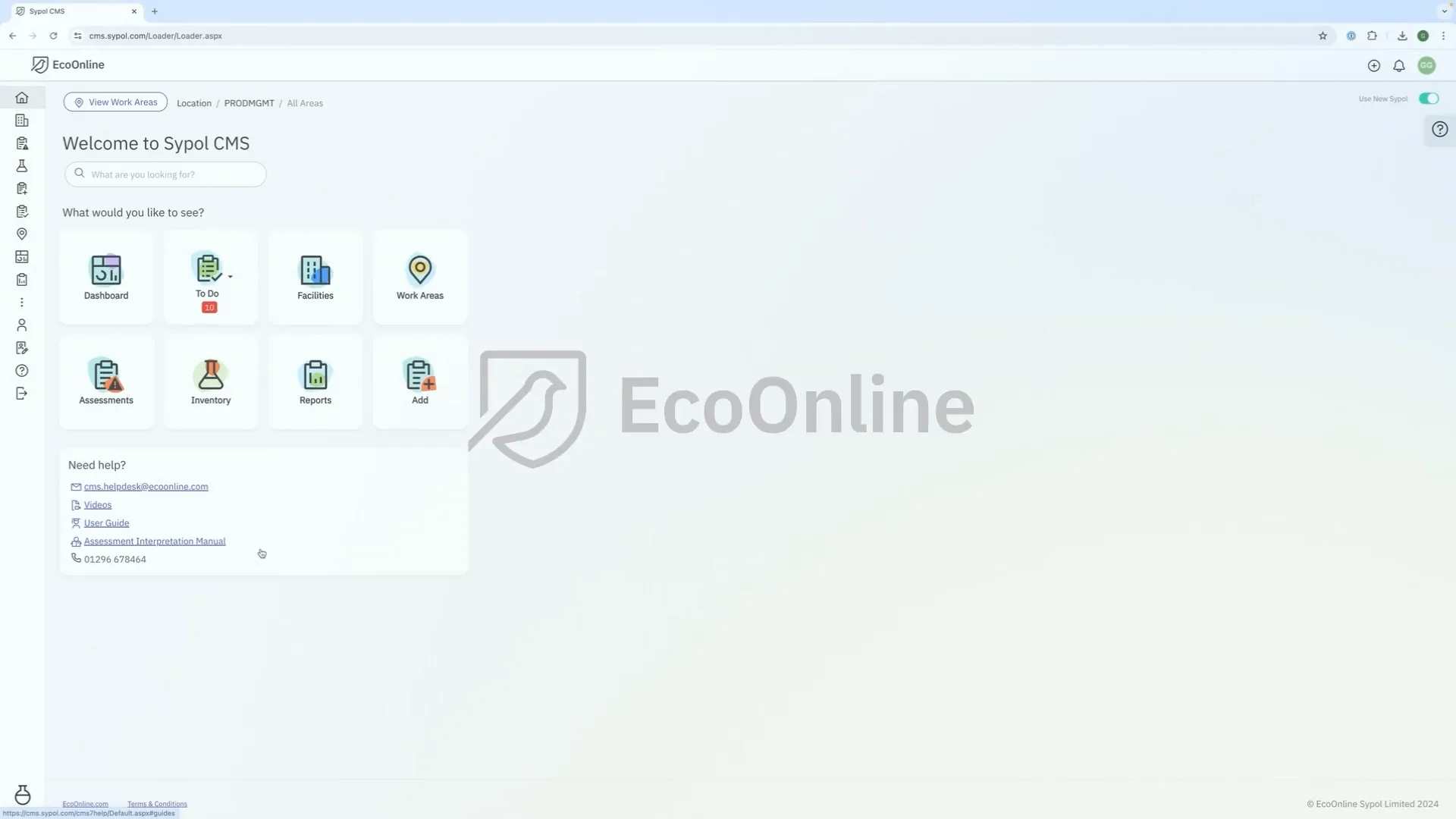 4 - Searching for Assessments on Sypol (New UI)