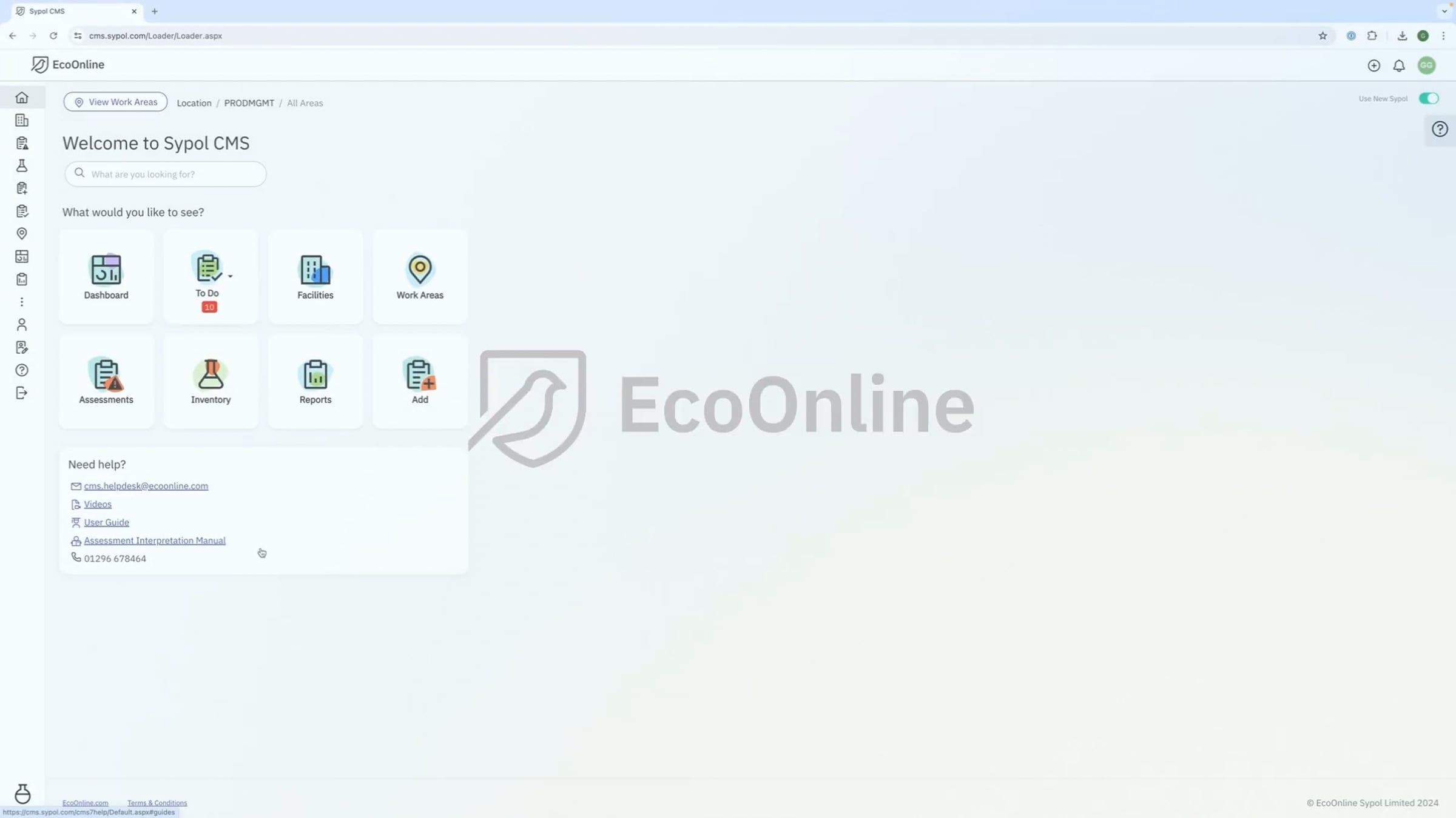 4 - Searching for Assessments on Sypol (New UI)