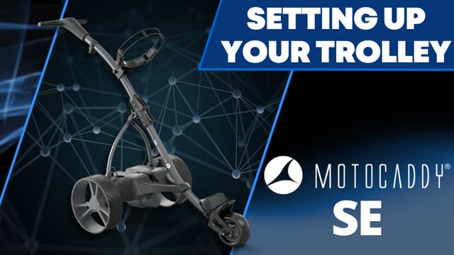 Motocaddy SE Lead Acid Electric Golf Trolley