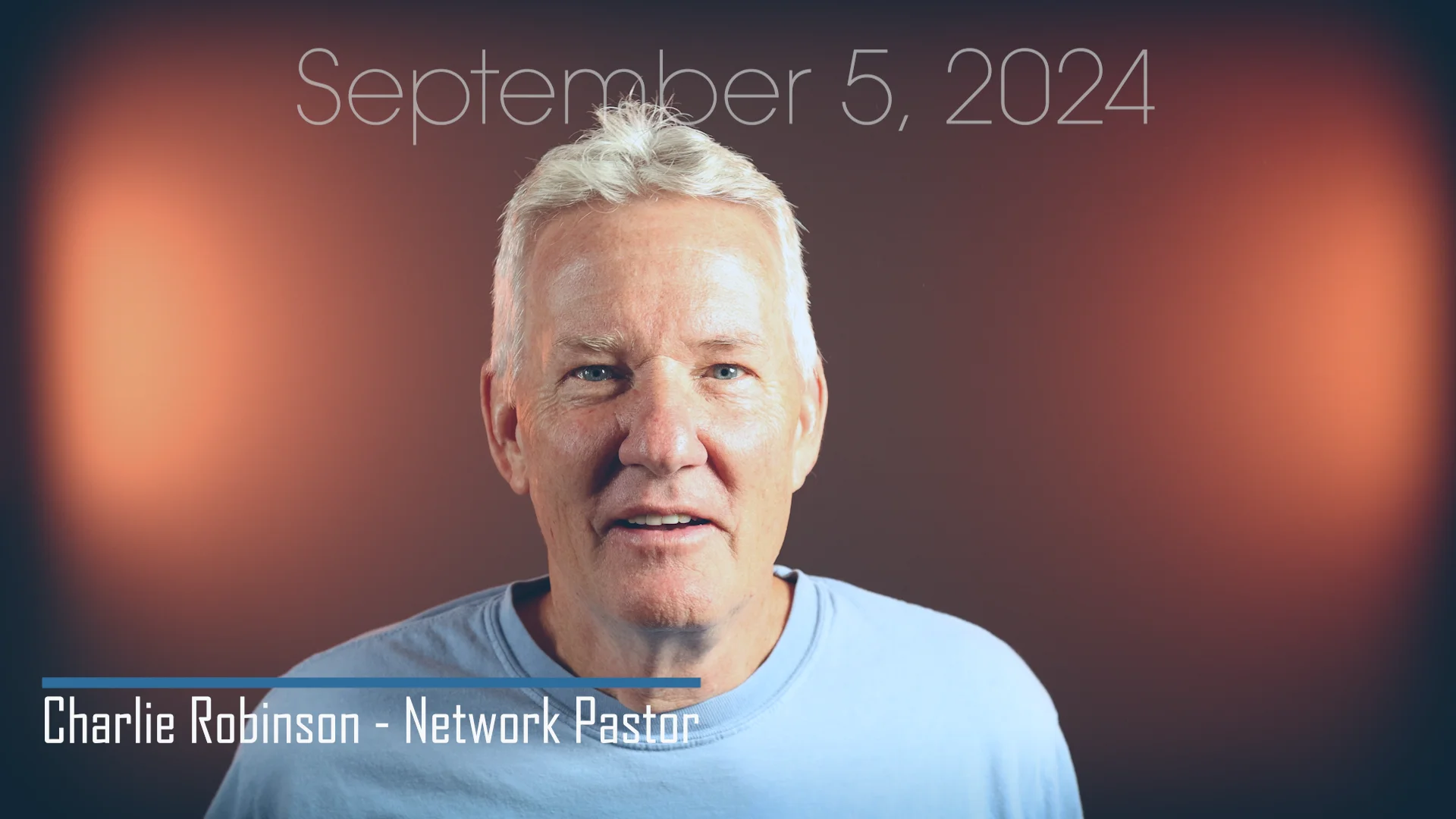 Pastor Charlie Update - 9-5-24