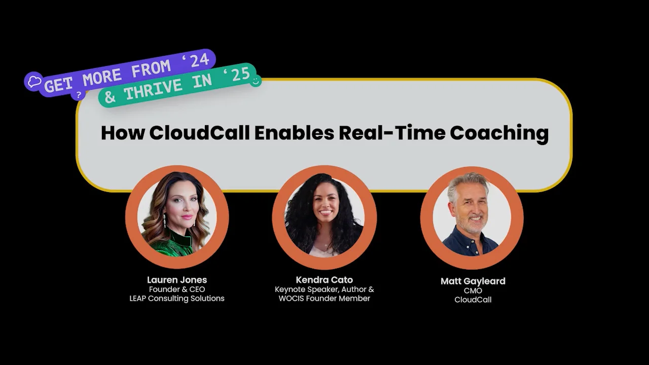CloudCall Connect: How CloudCall Enables Real-time Coaching