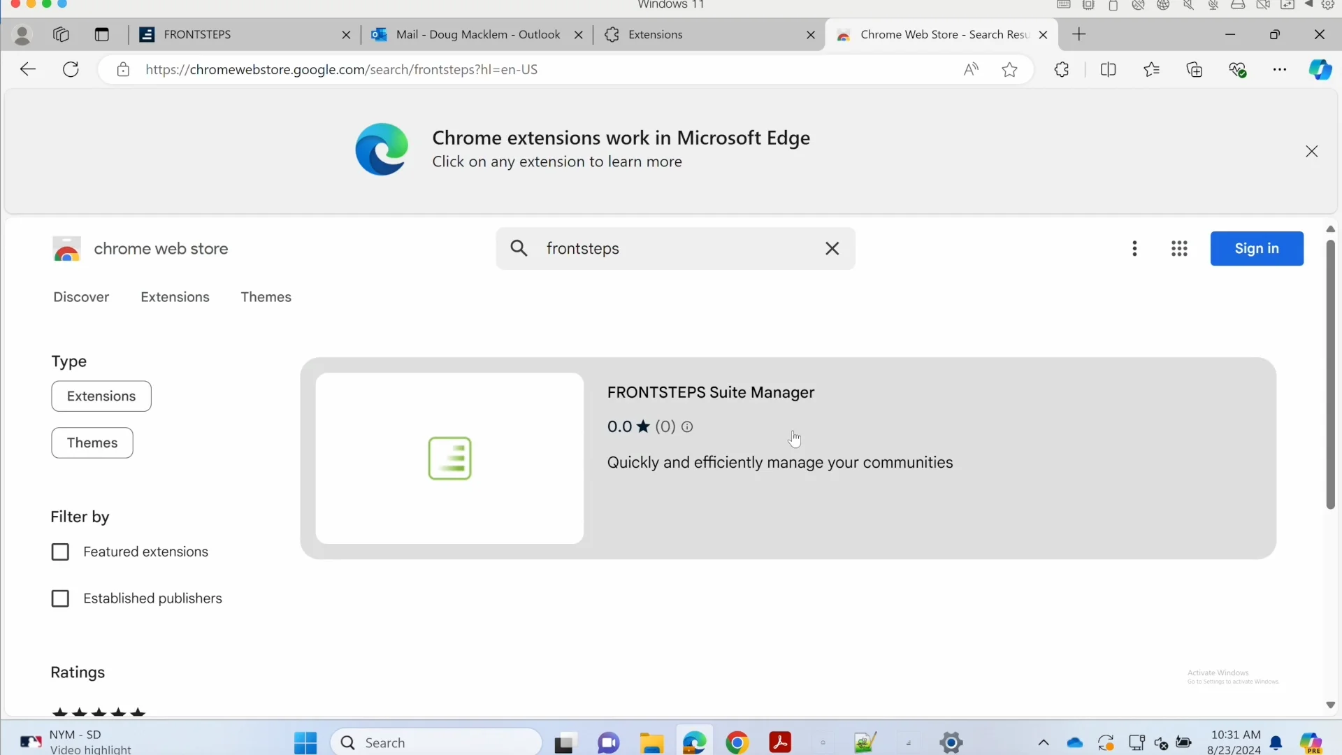 FRONTSTEPS Suite Manager Browser Plugin_Microsoft Edge