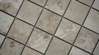 Napa Beige 2X2 Matte Ceramic Mosaic Tile - Tilesbay.com