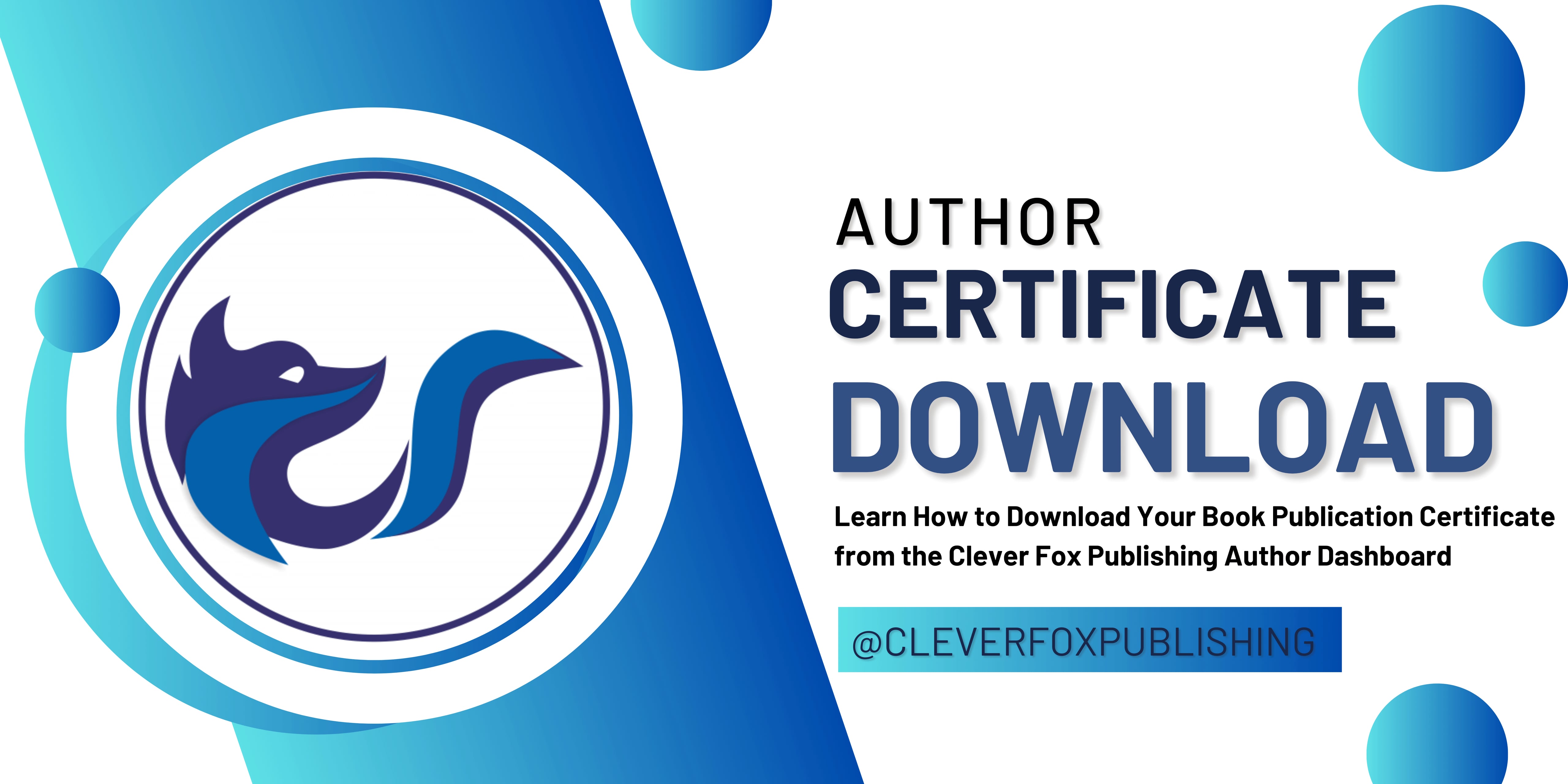 Author Certificate Download