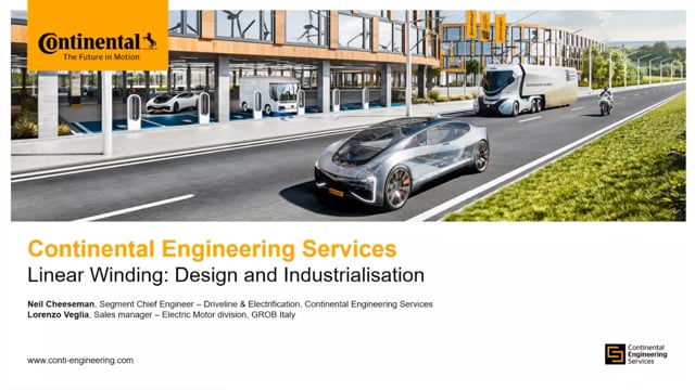 Linear winding: design and industrialisation - Mobex