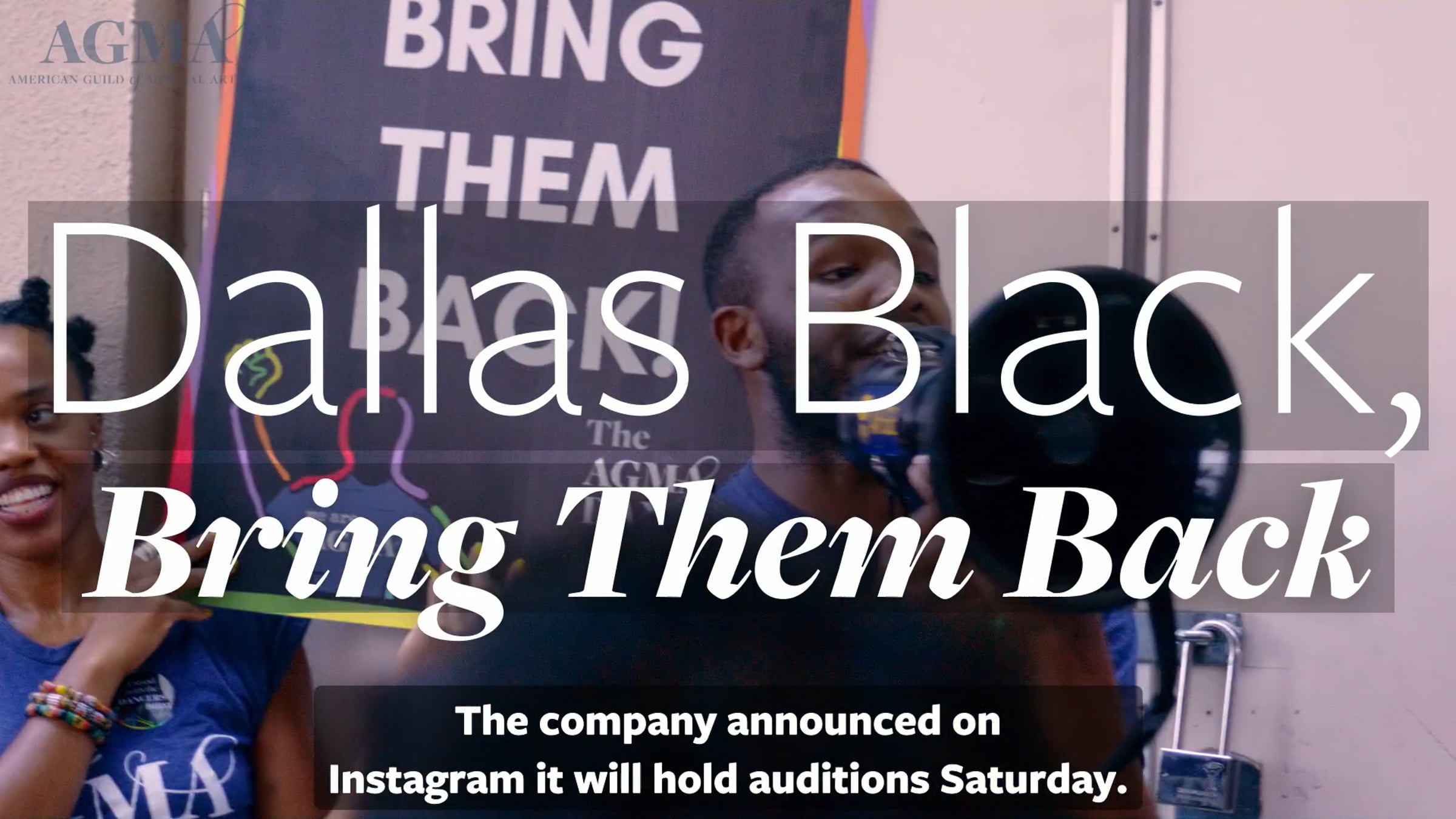 Dallas Black, Bring Them Back