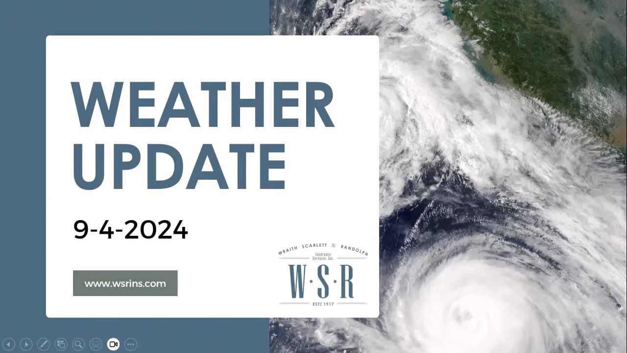WSR Weekly Weather Update (9-4-2024)