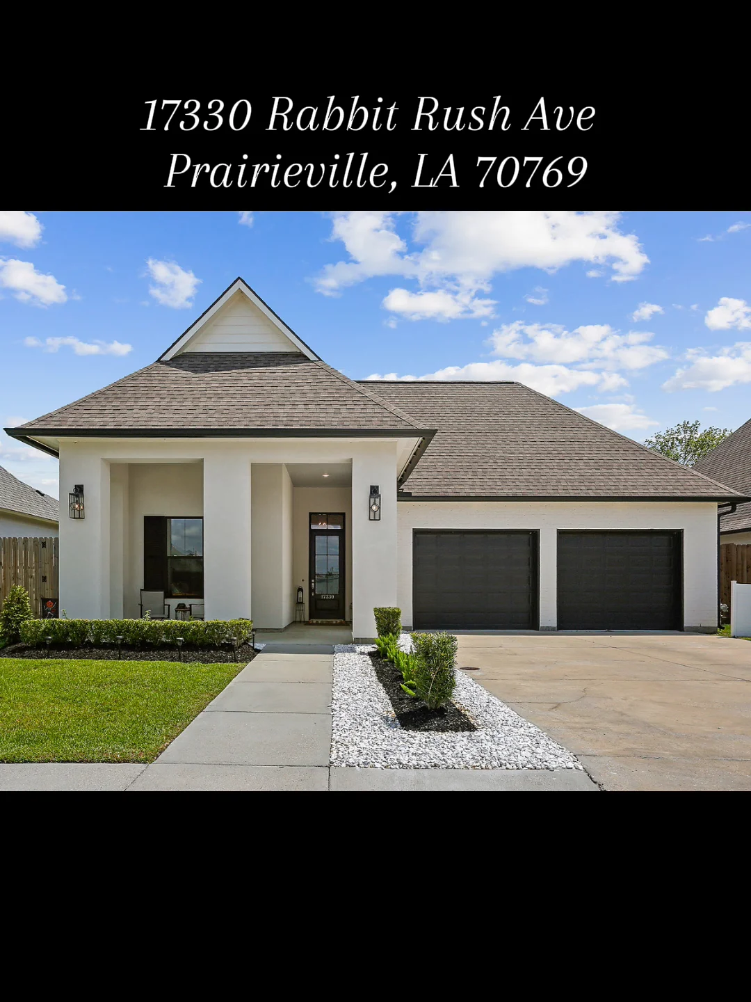17330 Rabbit Rush Ave Prairieville, LA 70769