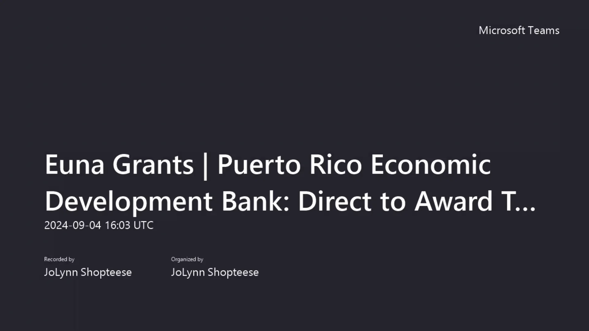 Euna Grants _ Puerto Rico Economic Development Bank_ Direct to Award ...