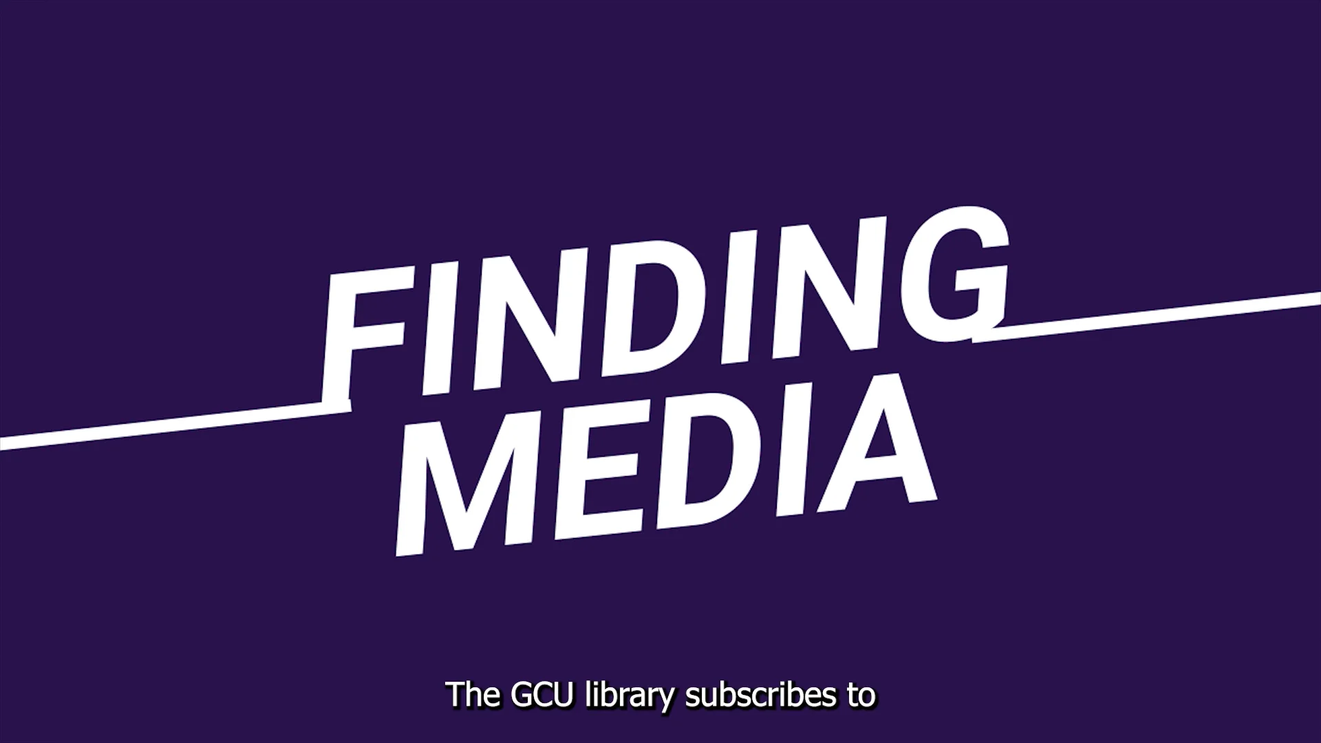 Library Walkthrough Part 7: Finding Media