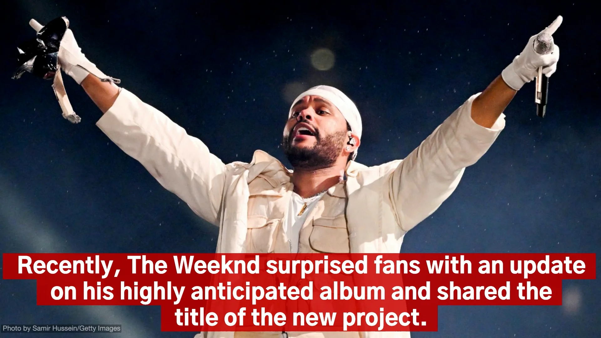 The Weeknd Reveals Title & Details About Next Album