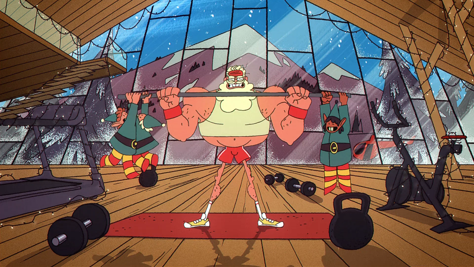 Santa Training Montage