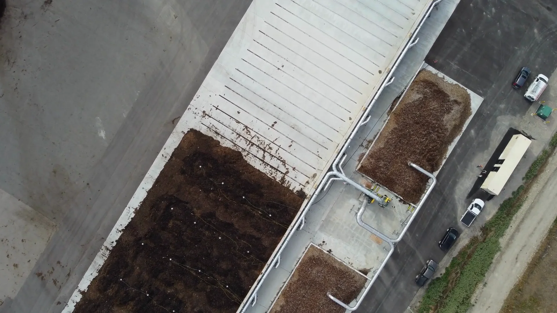 Aerated Static Pile Composting System at Glenmore Landfill