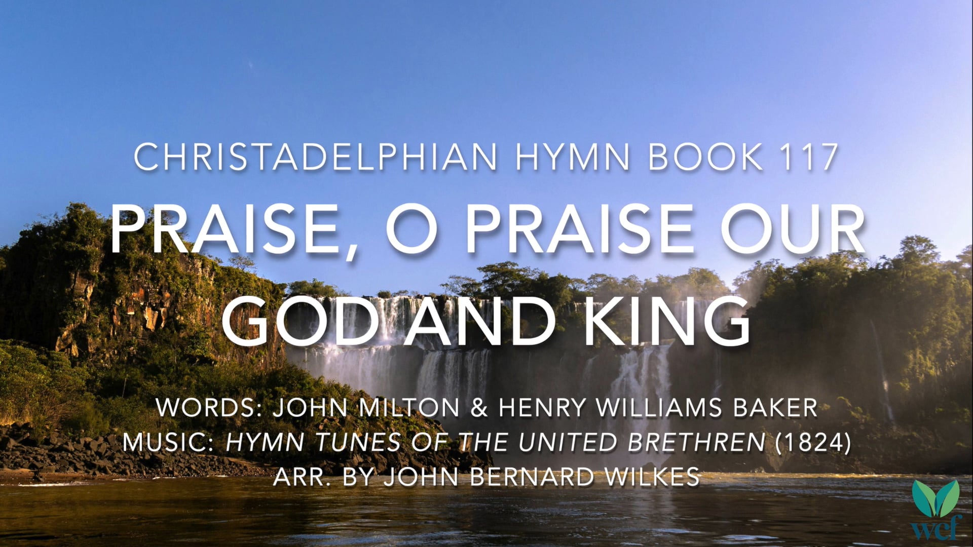 Hymn 117 - FARSI - Praise, O praise our God and King - For understanding