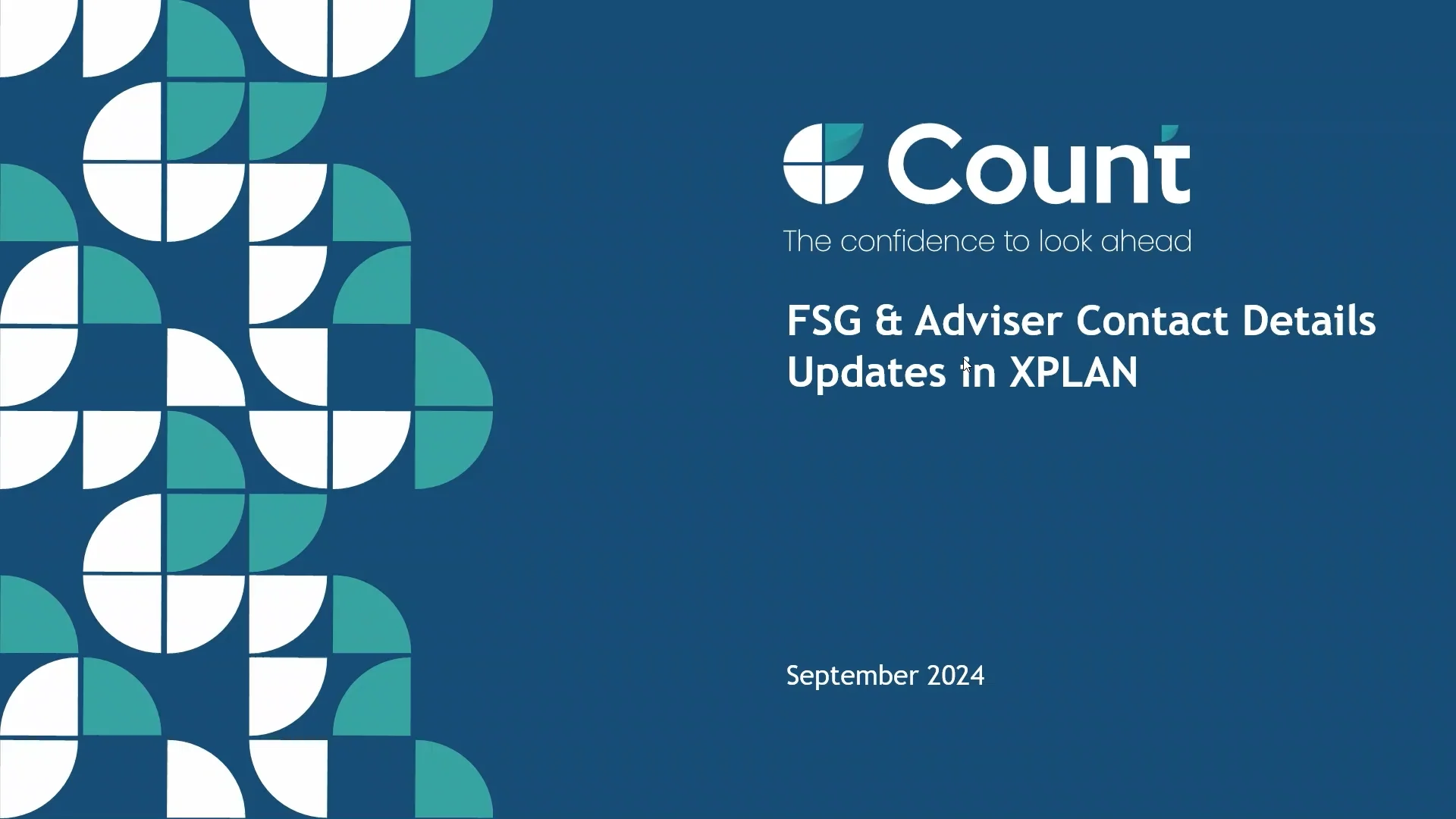 FSG Acknowledgment Update in Advice Docs + Self Edit Adviser Contact ...