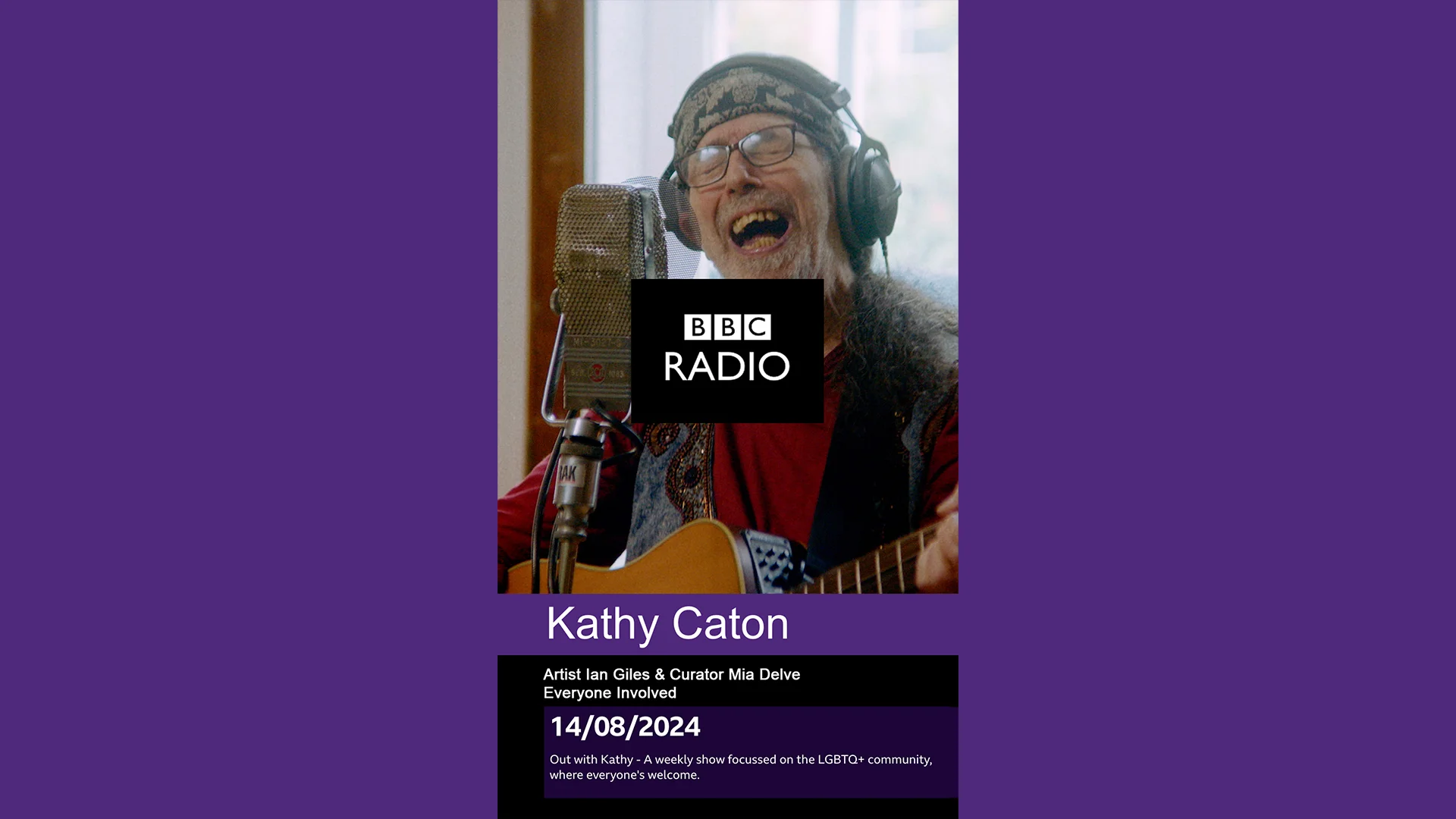 Artist Ian Giles & Curator Mia Delve on BBC Radio 'Out with Kathy ...