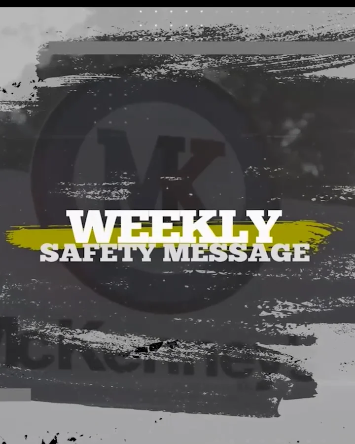 Weekly Safety Message | 9-9-23