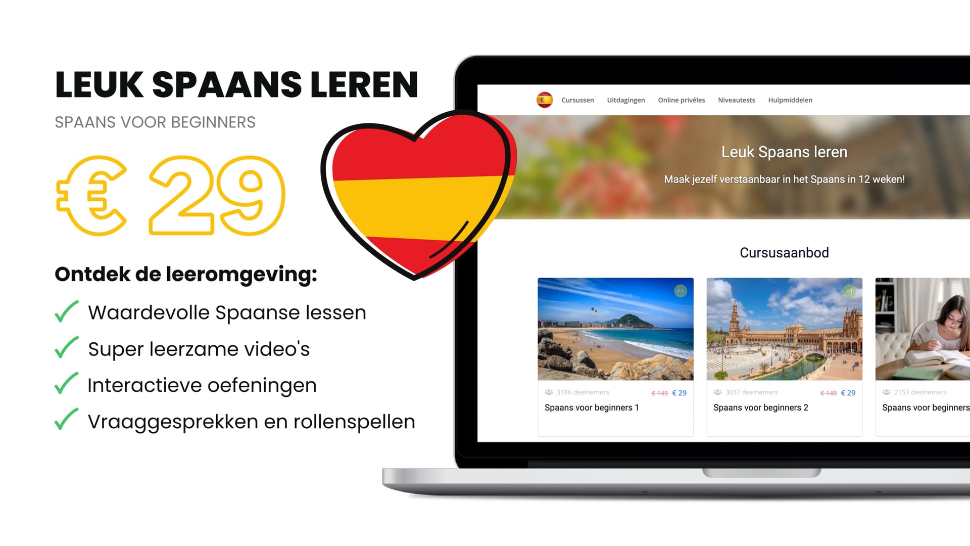 Spaans leren voor beginners