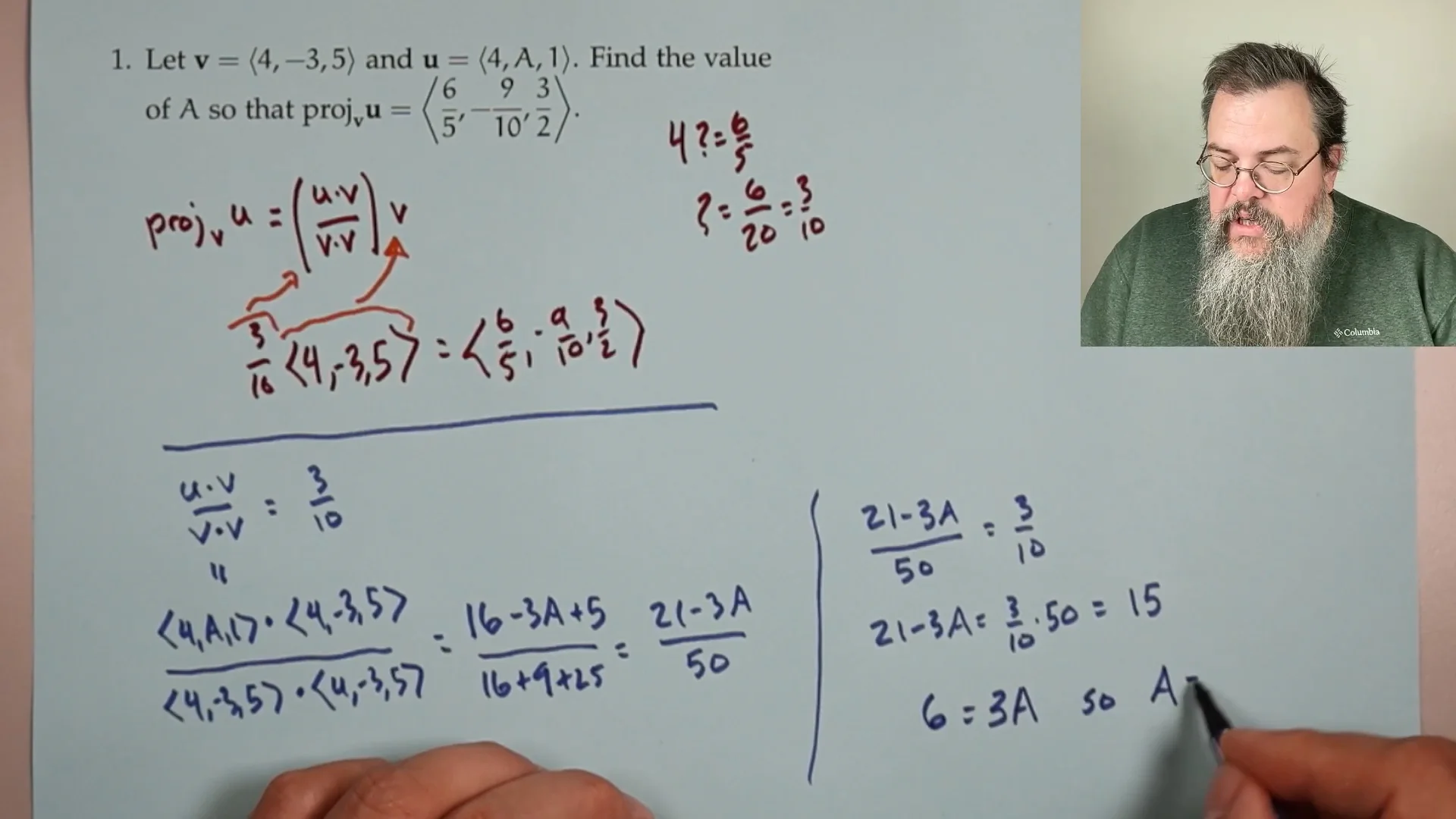 Week 2 review problems for Calculus 3 (Fall 2024)