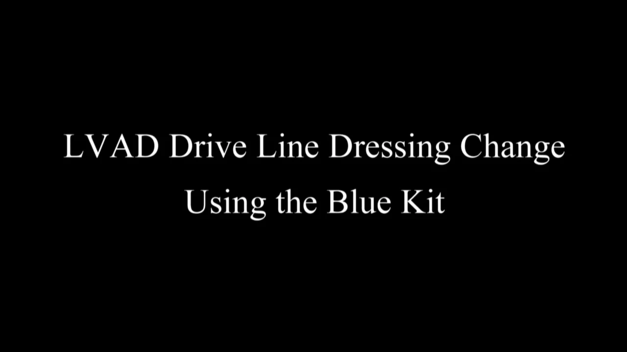 LVAD Blue Kit dressing
