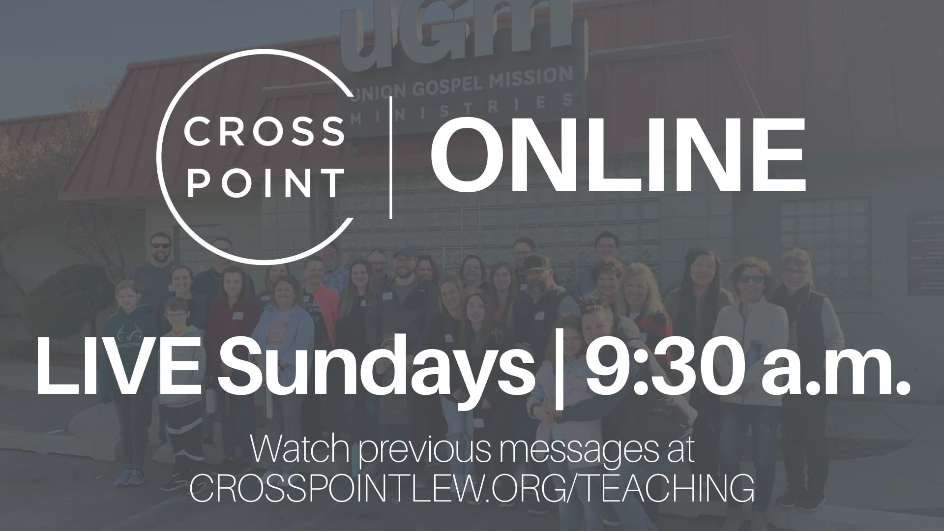 Crosspoint Live Stream 9-8-24 @ 9:30am
