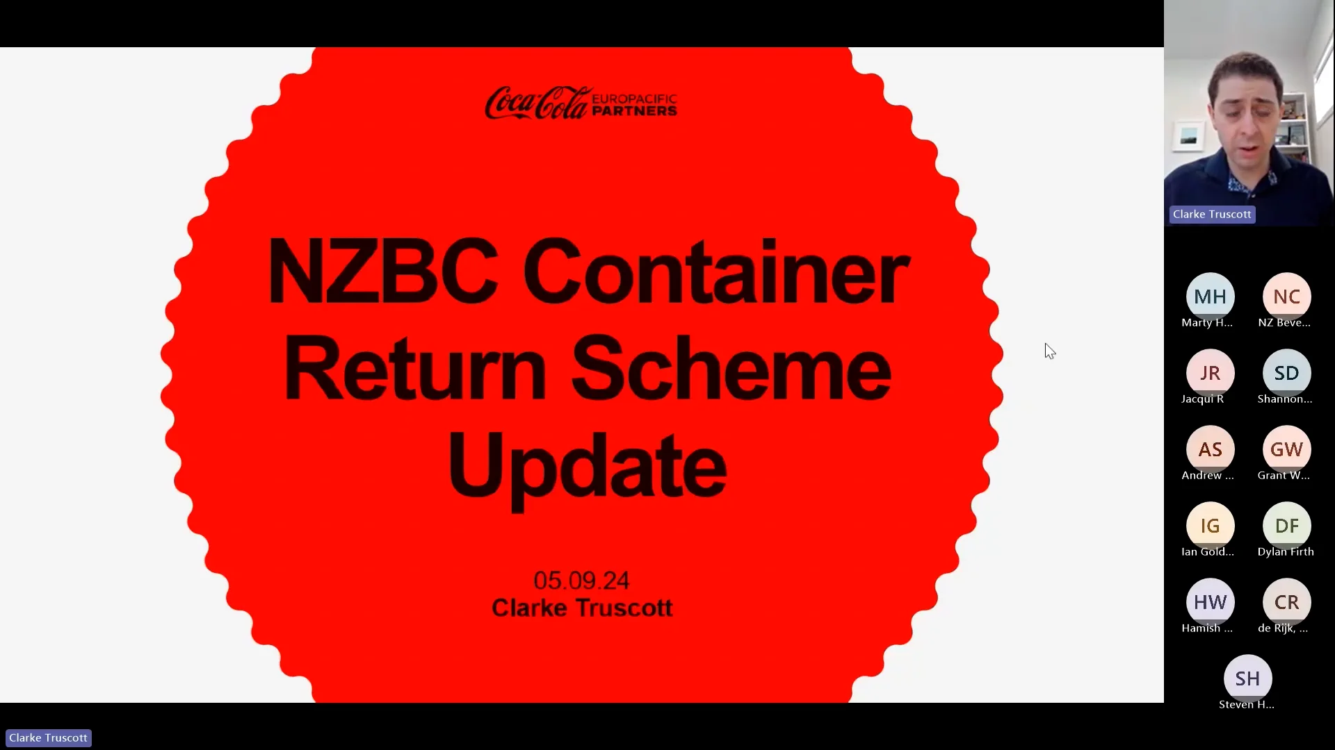 NZBC CONTAINER RETURN SCHEME WEBINAR