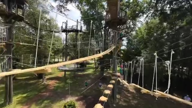 New 25 Element Aerial Challenge Course