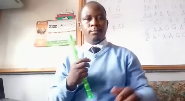 HOW TO Play descant recorder note BAG Lesson one 1