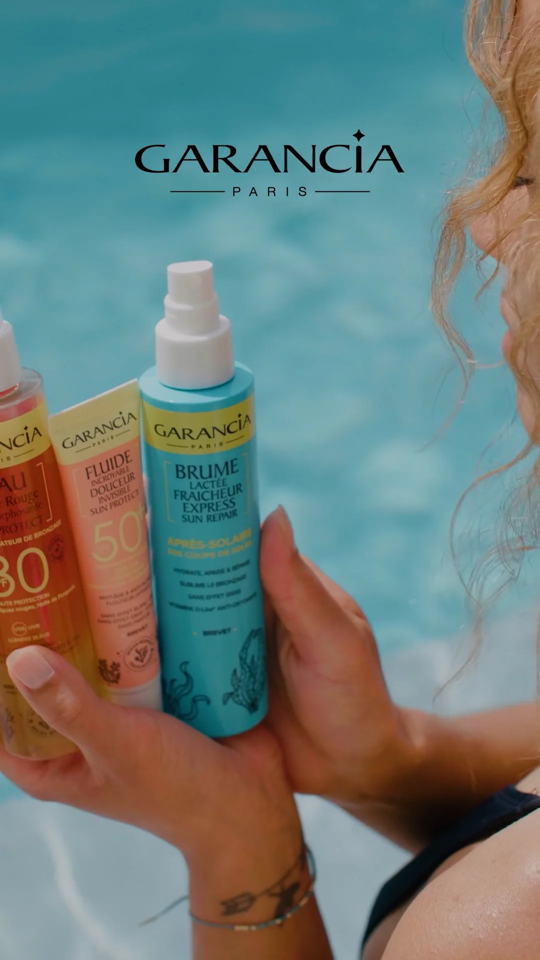 Vidéo Cosmétique - GARANCIA - Gamme solaire