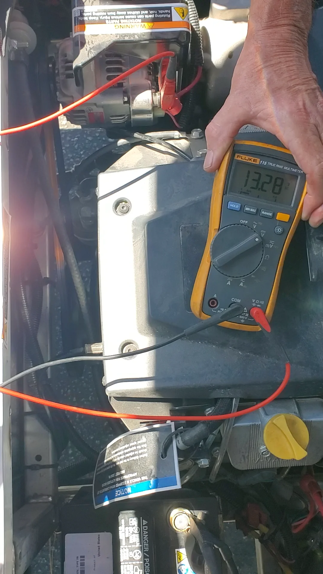 Alternator Not Grounding to Frame w/o temporary jumper