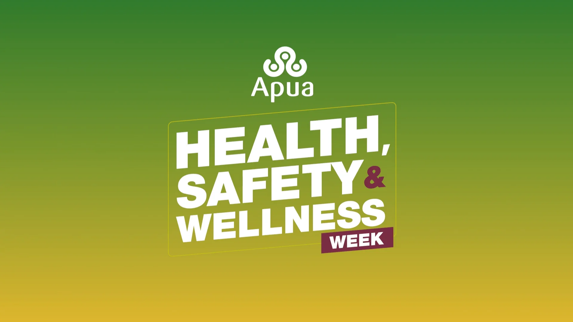 Health, Safety & Wellness Week - Winner Circle