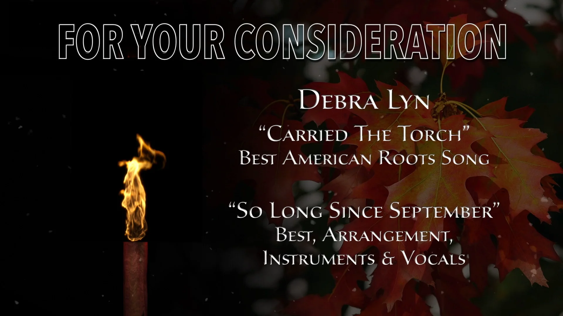 DEBRA LYN - 2024 - For Your Consideration
