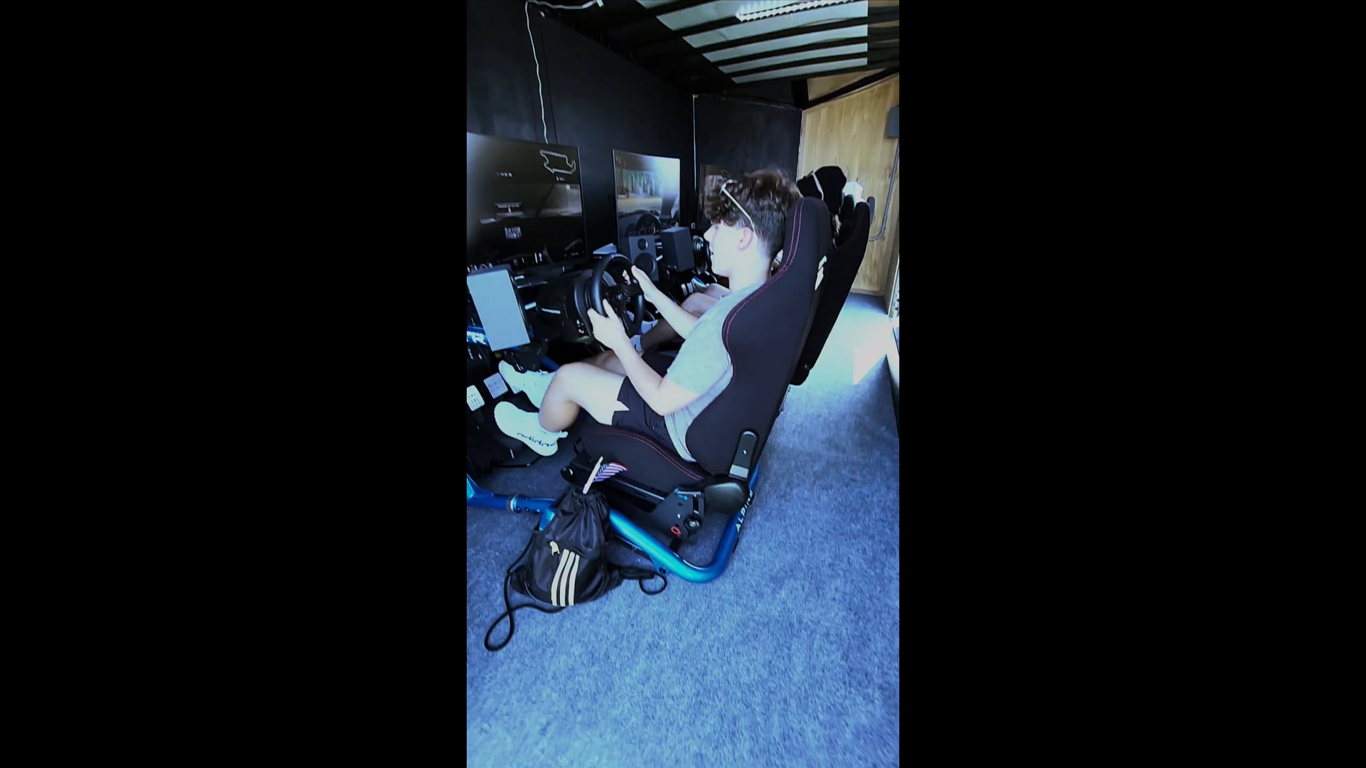 Mobile Racing Simulator Setup - ModFabs Performance Simcade