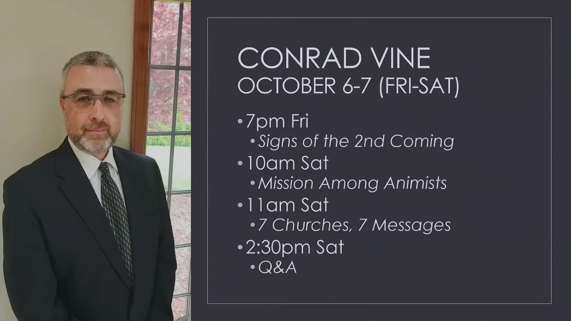 Signs of the 2nd Coming