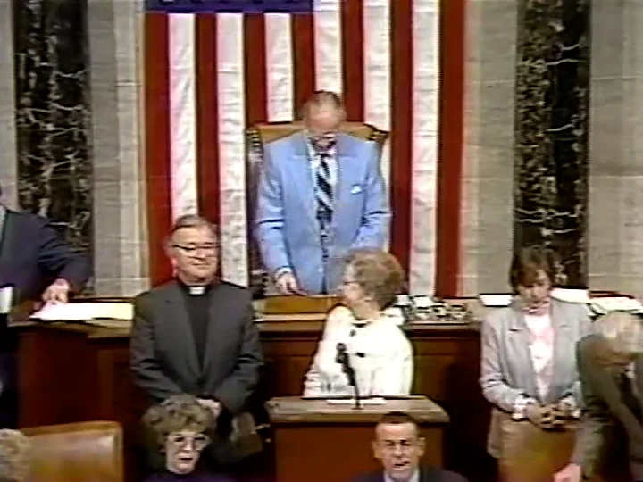 Sister Jean Patrice Harrington offers a Prayer on the floor of the US ...