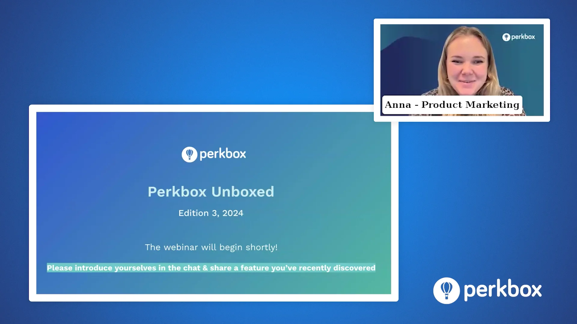 Webinar - Perkbox Unboxed Edition 3