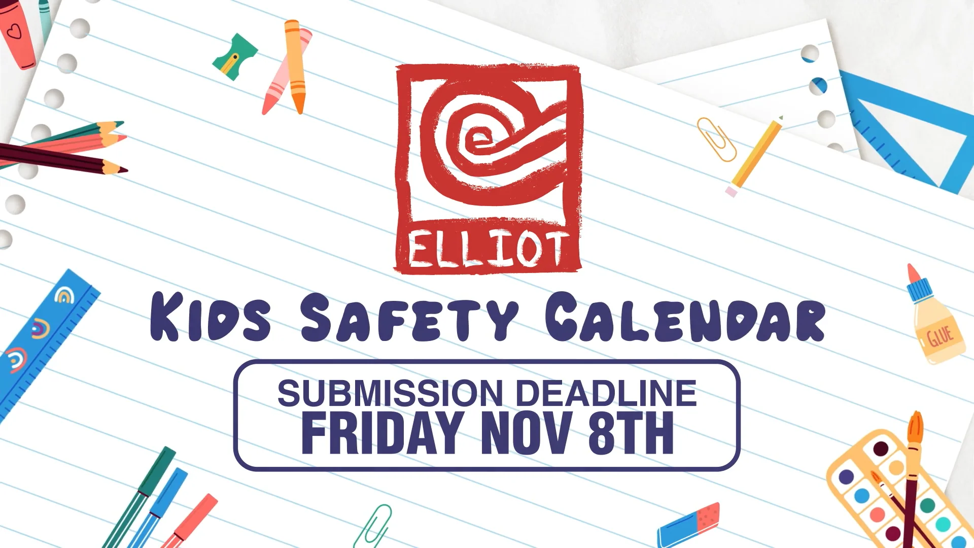 Kids Safety Calendar 2025