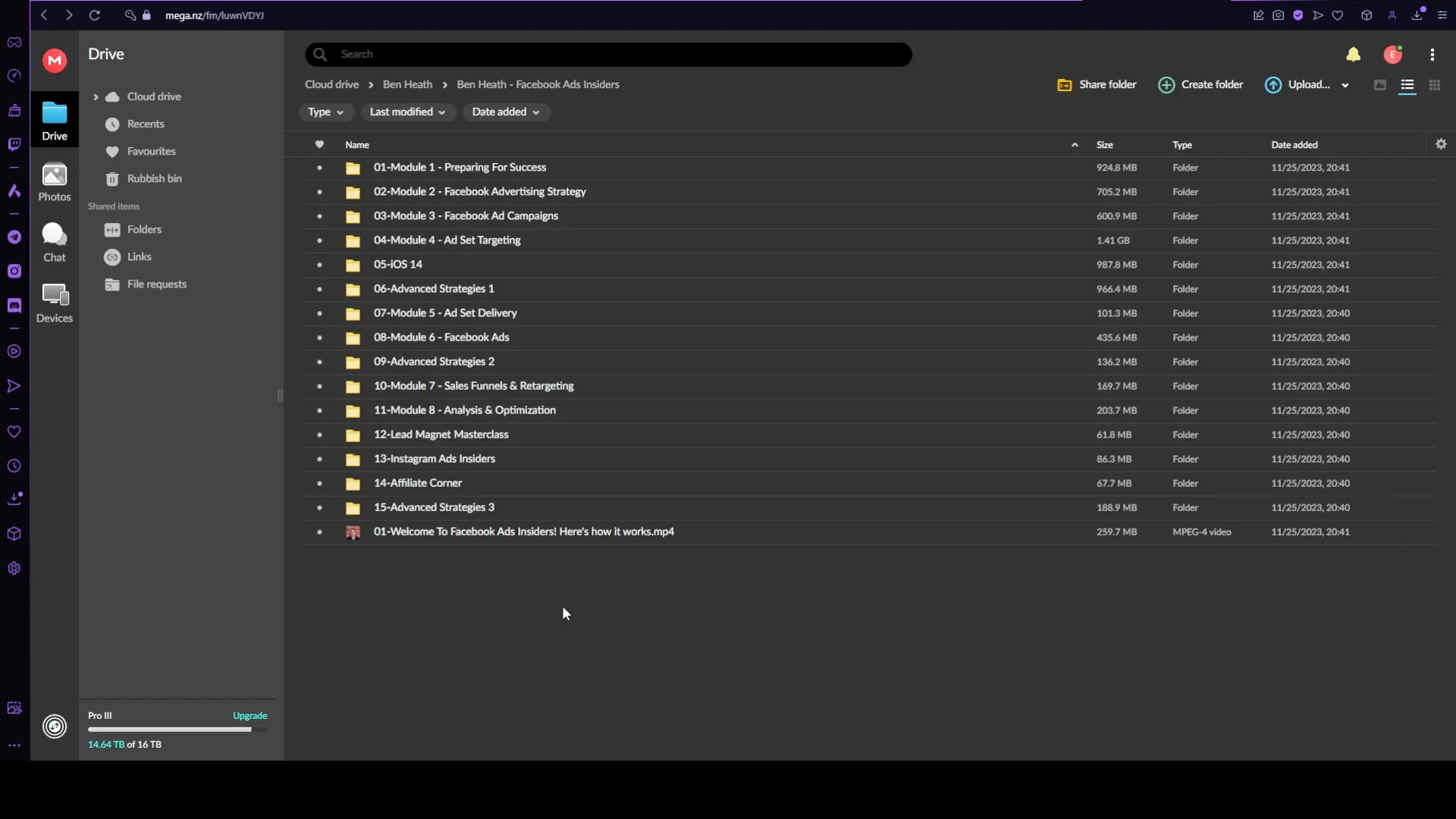 Ben Heath - Facebook Ads Insiders