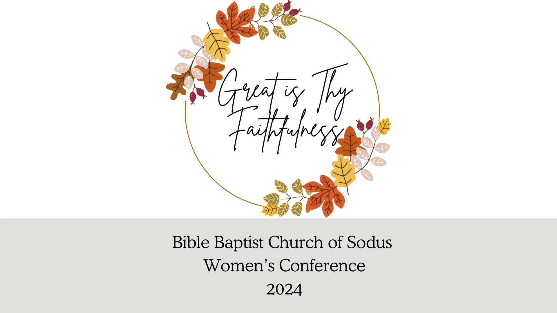 9/14/2024 Women's Conference 2024