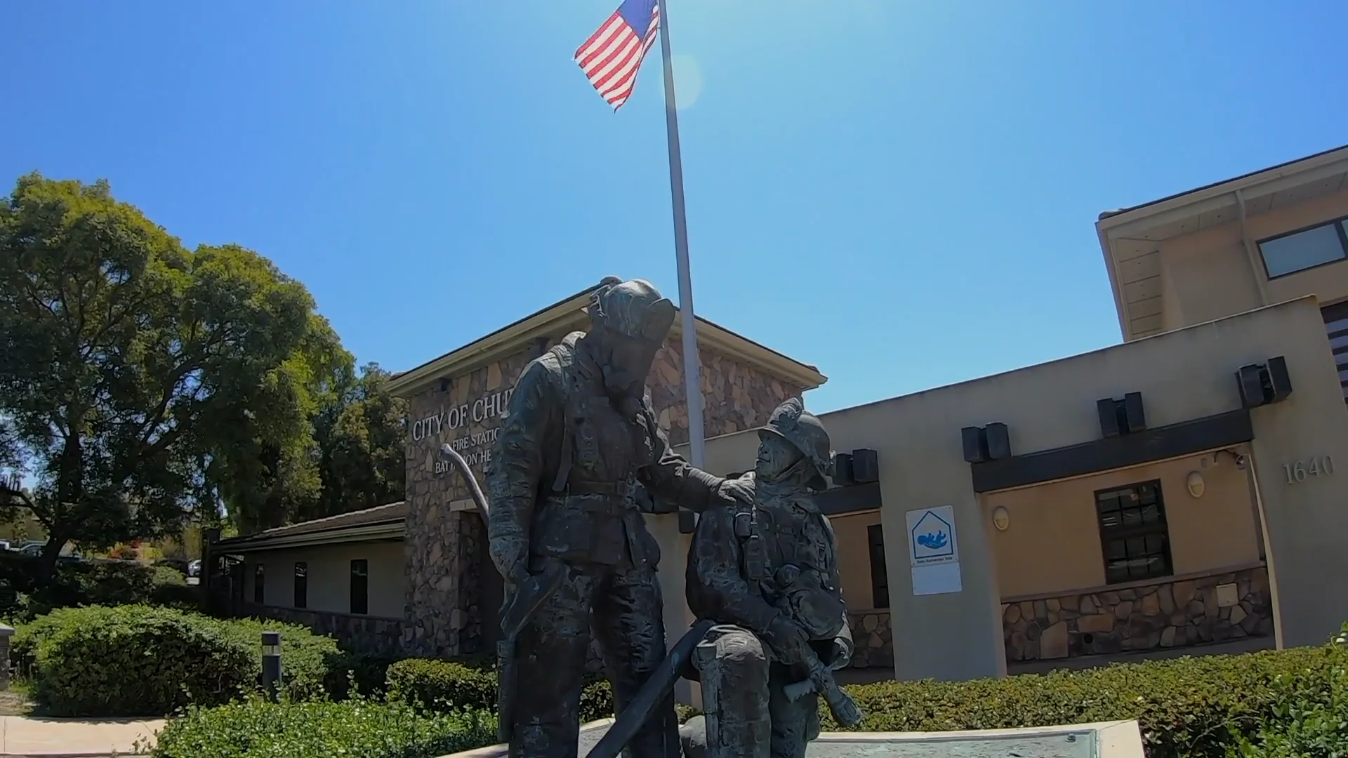 911 Station 7 Memorial B-roll