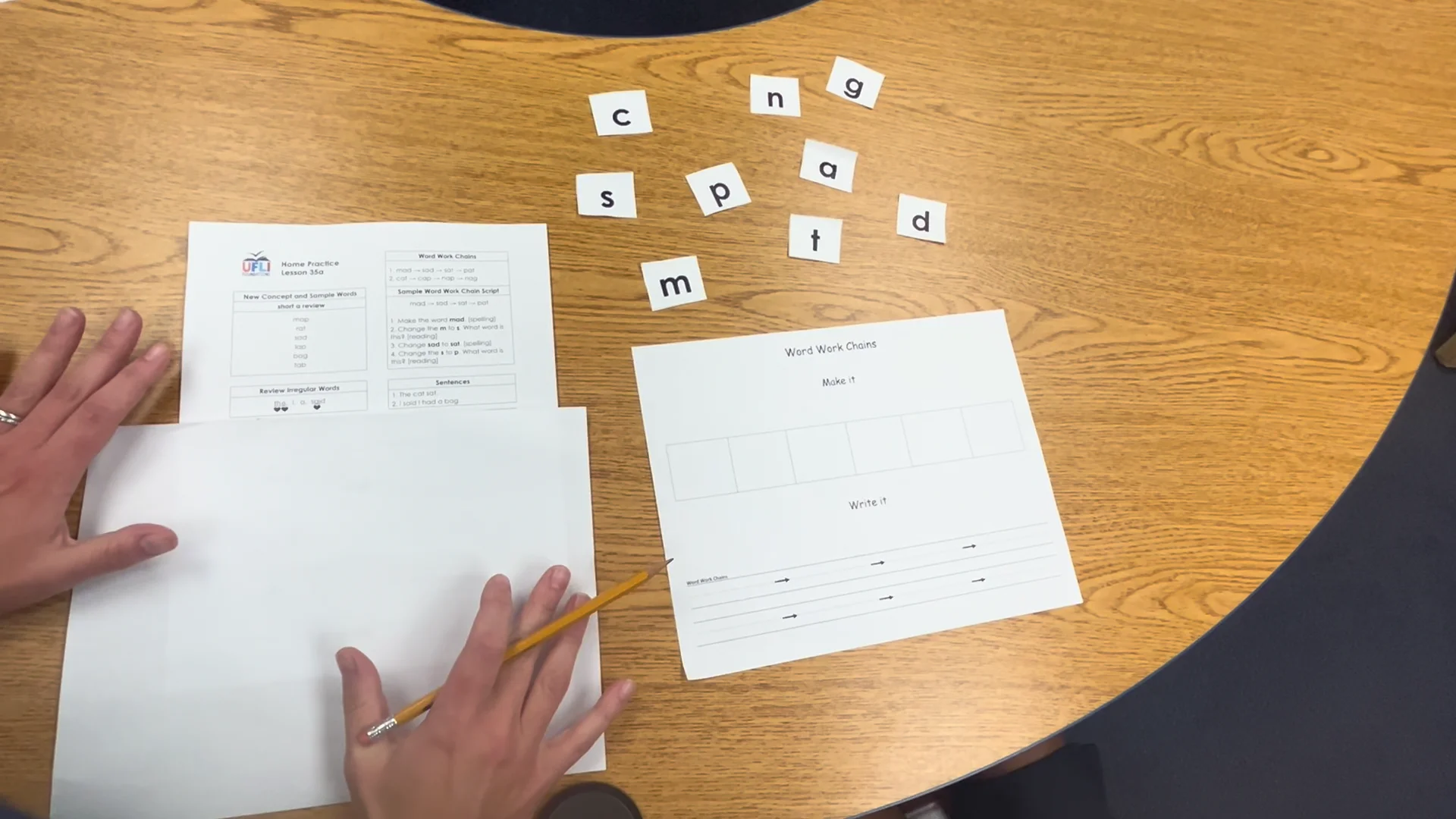 UFLI Home Practice Explanation